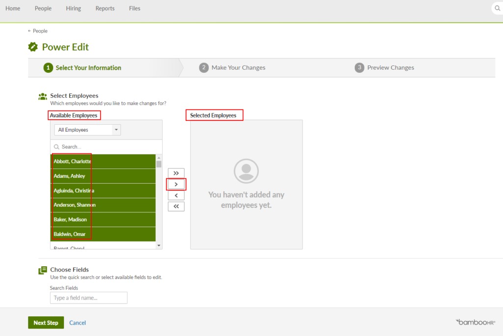 Synerion- BambooHR integration – Synerion Agile Help
