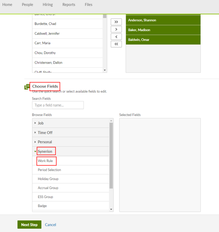 Synerion- BambooHR integration – Synerion Agile Help