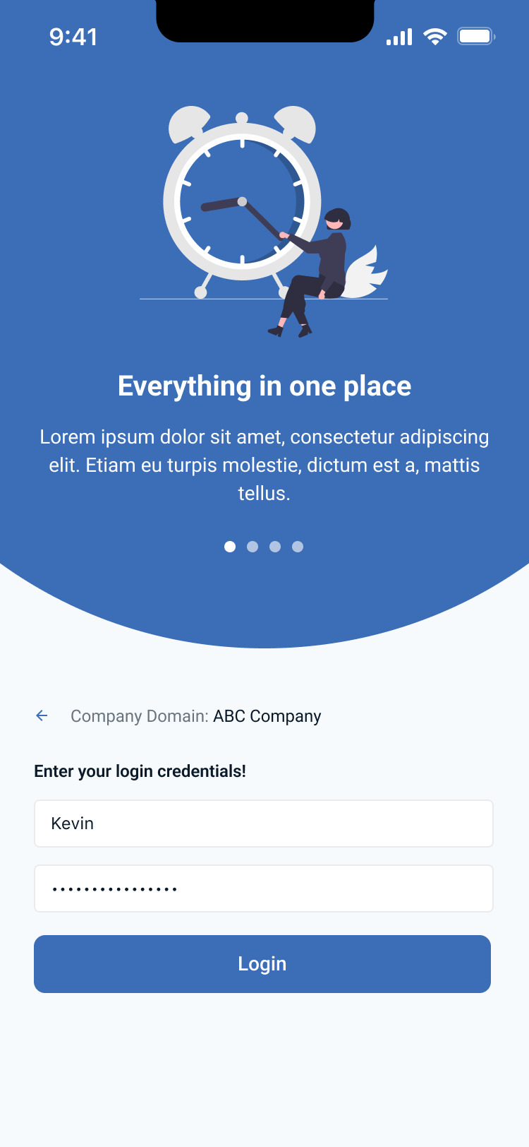 Logging into the Mobile App – Synerion Agile Help